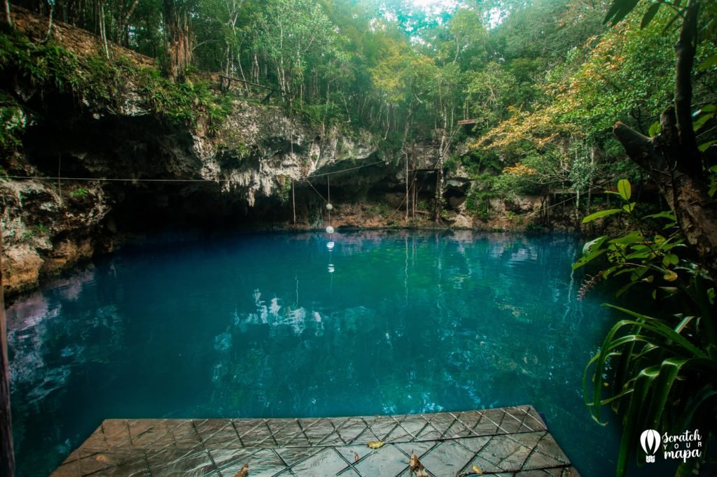 Kin Ha Cenotes: The Perfect Day Trip From Cancun - Scratch your mapa