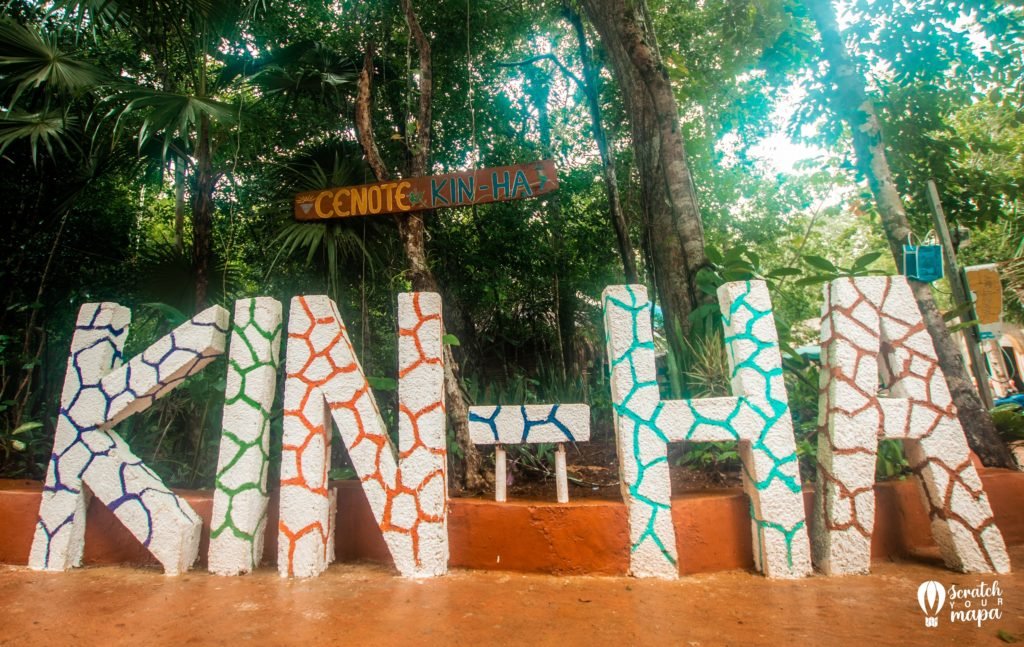 Kin Ha Cenotes: The Perfect Day Trip From Cancun - Scratch your mapa