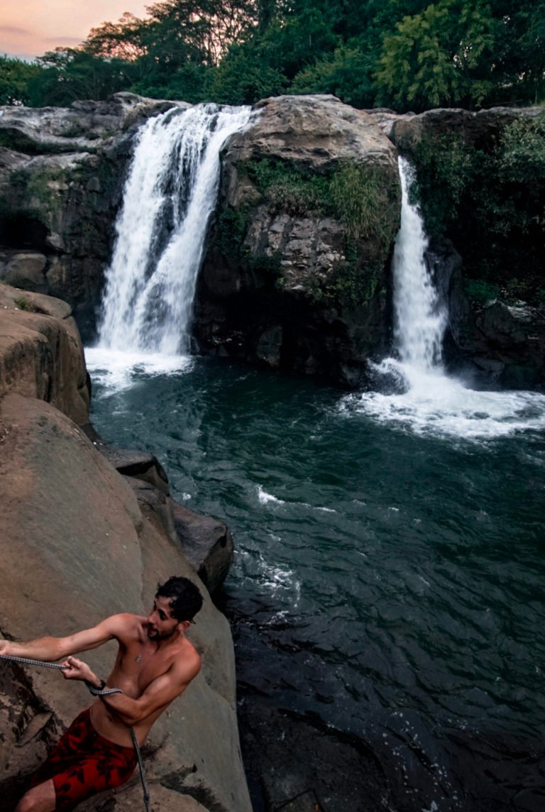 One For The Bucket List: A Hot Spring Waterfall in El Salvador