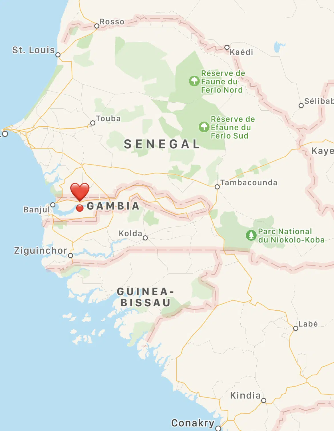 Everything to Know When You Visit The Gambia - Scratch your mapa