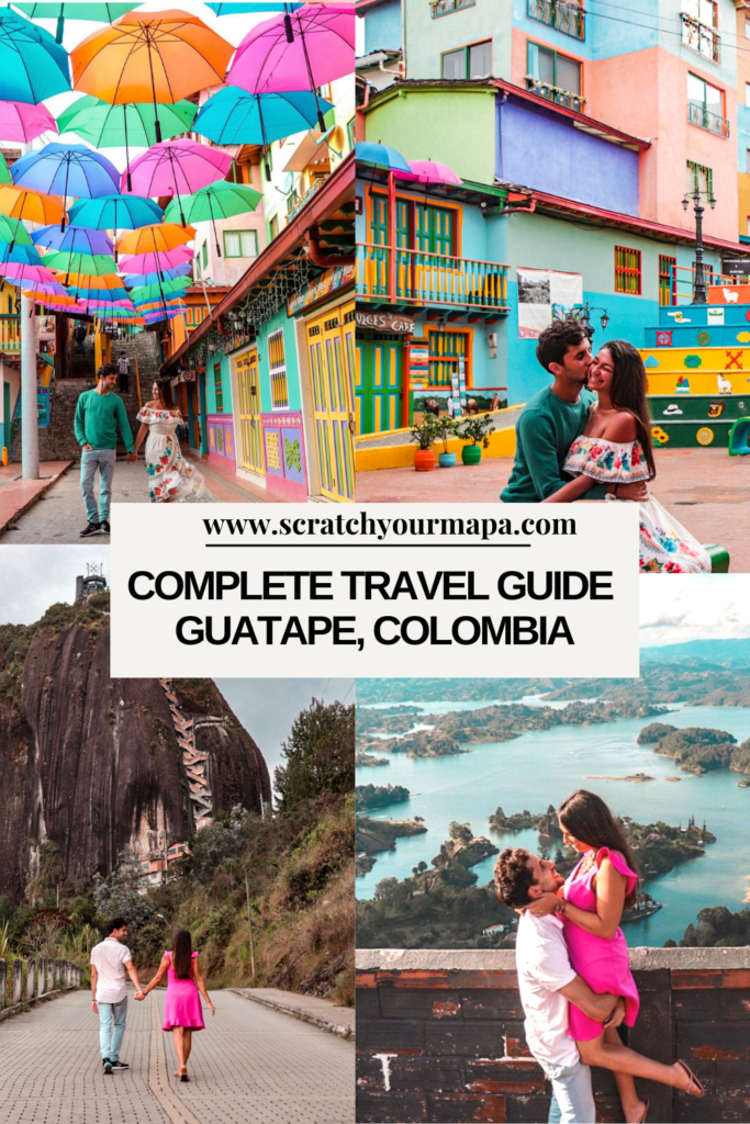 Why You Should Visit Guatape, Colombia - Scratch your mapa