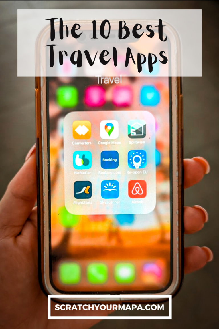 10 Travel Apps That Will Save You Time & Money - Scratch your mapa