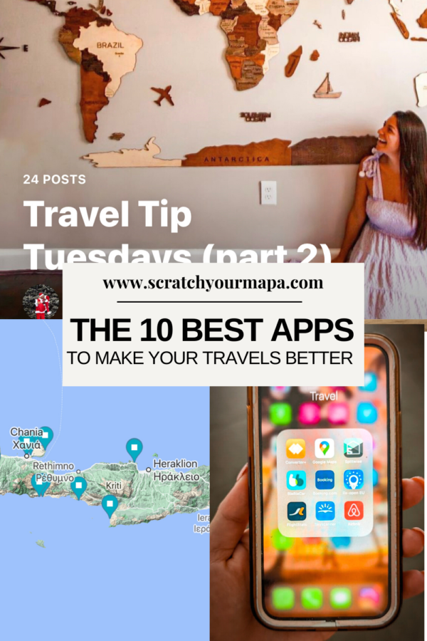 10 Travel Apps That Will Save You Time & Money - Scratch your mapa