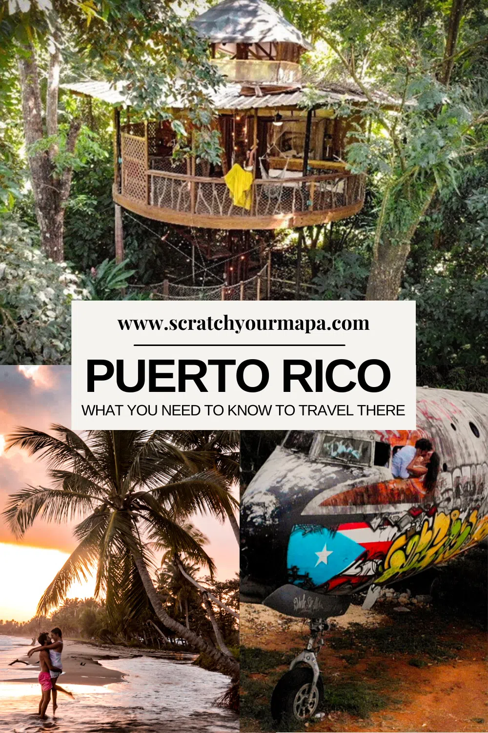 What It's Like Traveling to Puerto Rico Right Now - Scratch your mapa