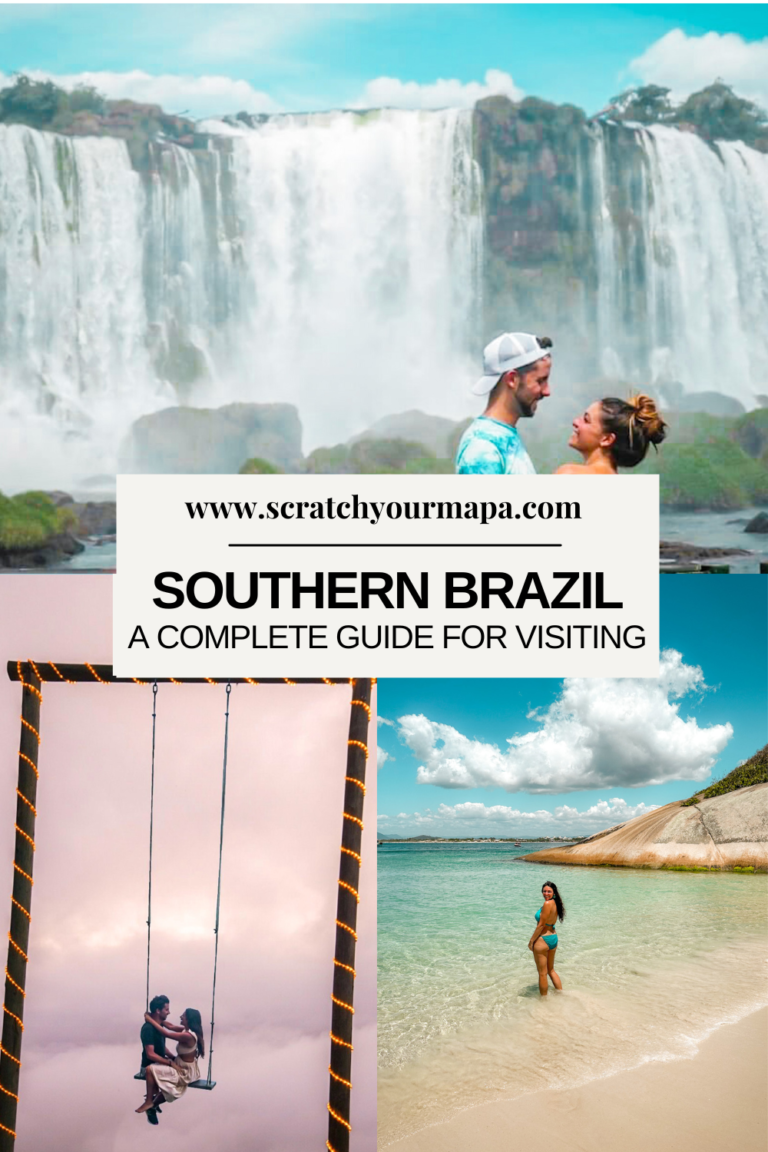 The Best Places to Visit in the South of Brazil - Scratch your mapa