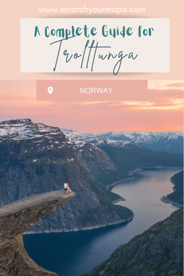 Hiking Trolltunga: The Most Iconic Spot in Norway - Scratch your mapa