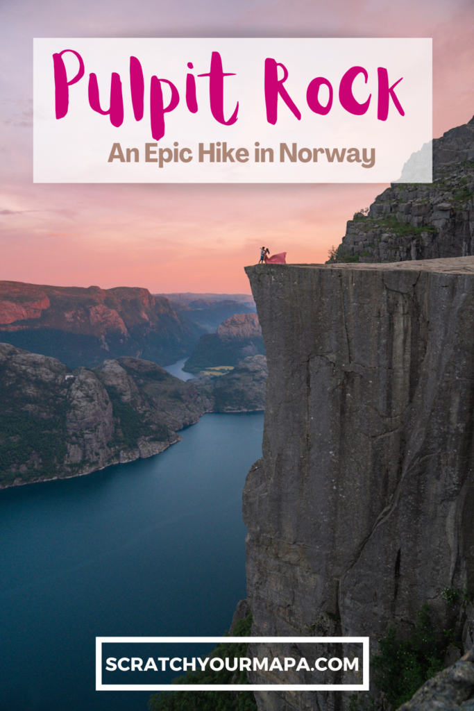 Hiking Pulpit Rock: One of Norway’s Most Iconic Hikes - Scratch your mapa