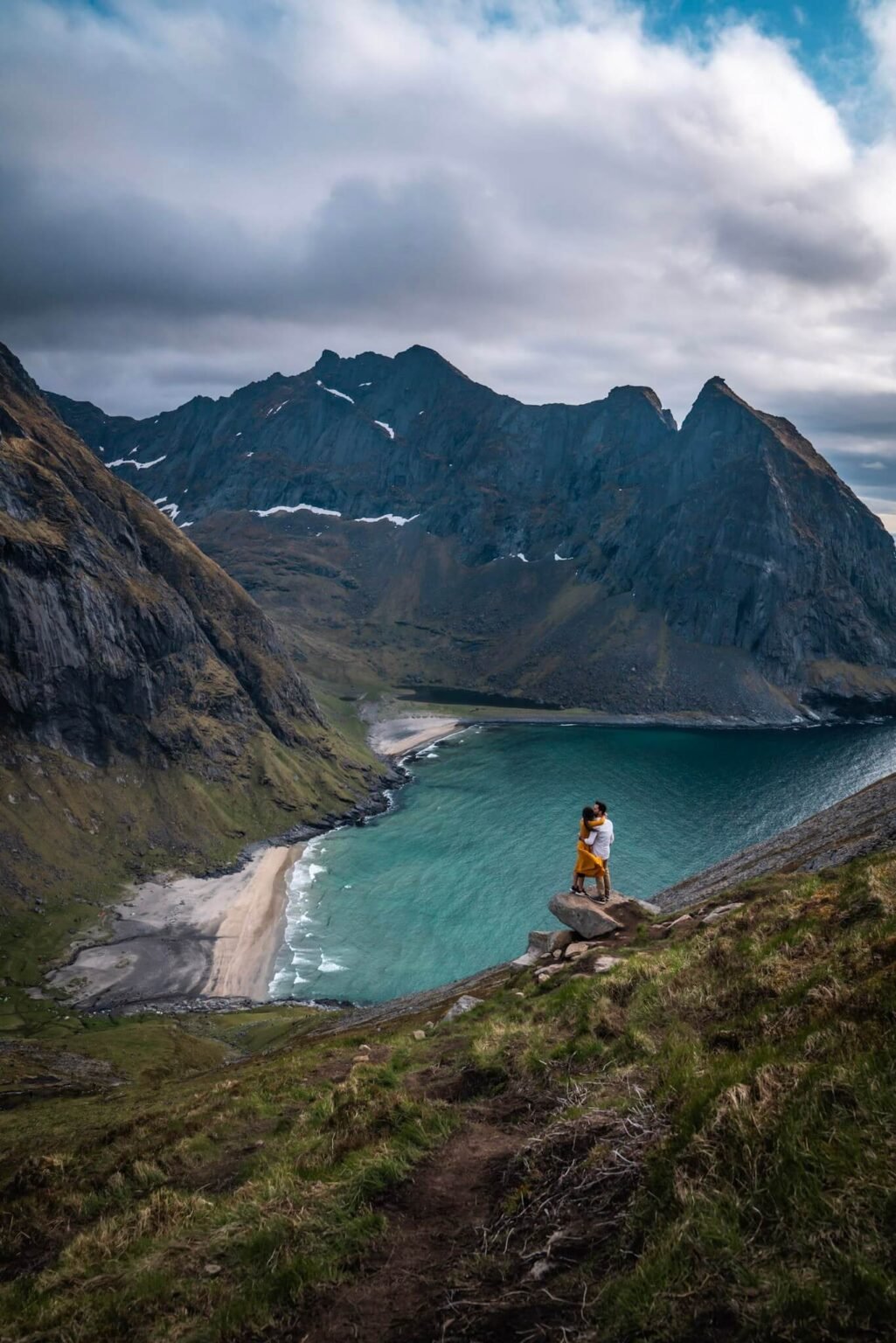 A Complete Guide for Hiking Ryten & Kvalvika Beach - Scratch your mapa