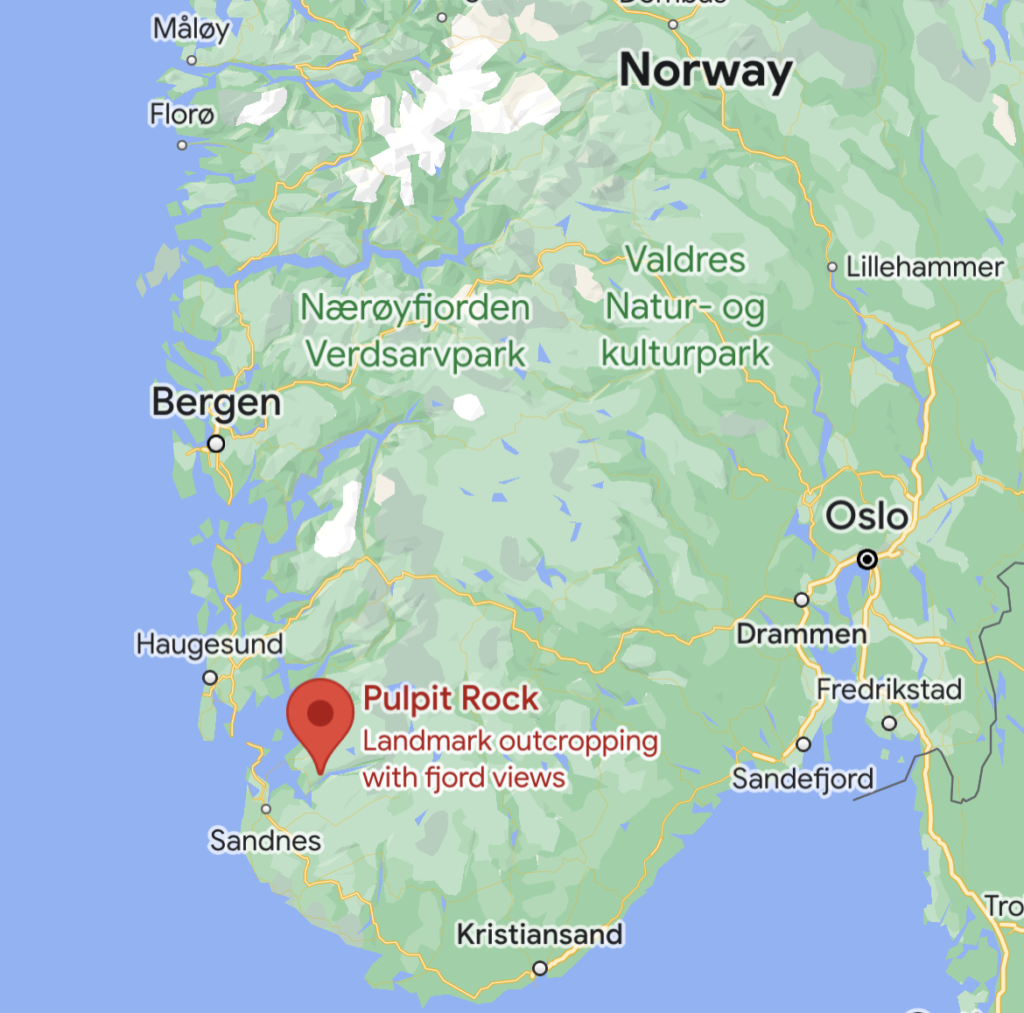 Hiking Pulpit Rock: One of Norway’s Most Iconic Hikes - Scratch your mapa