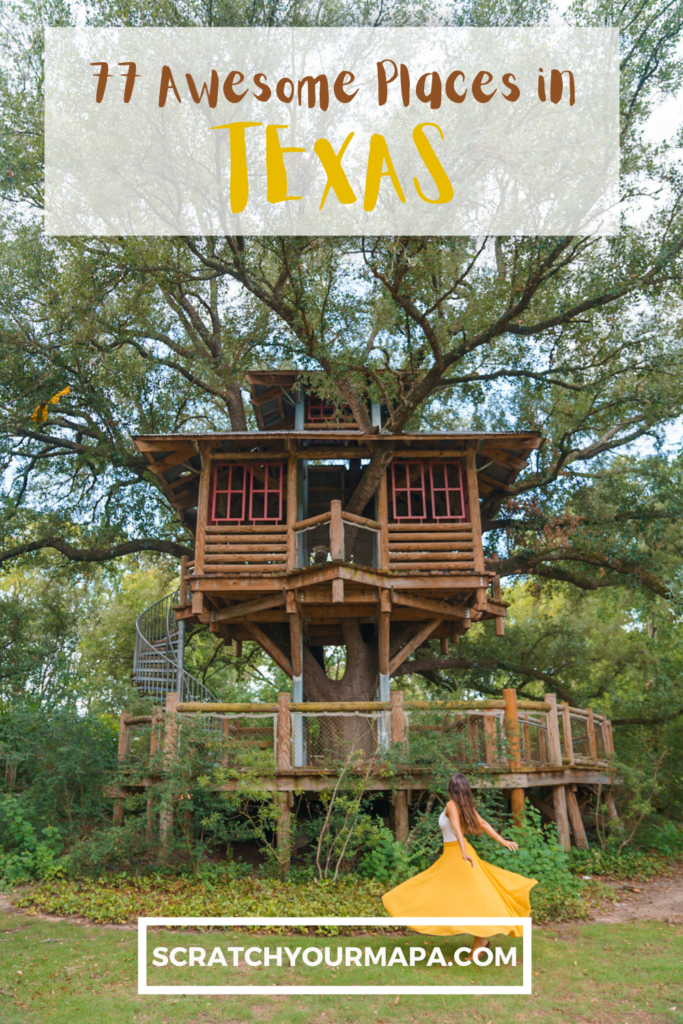 77 Unique & Cool Places to Visit in Texas - Scratch your mapa