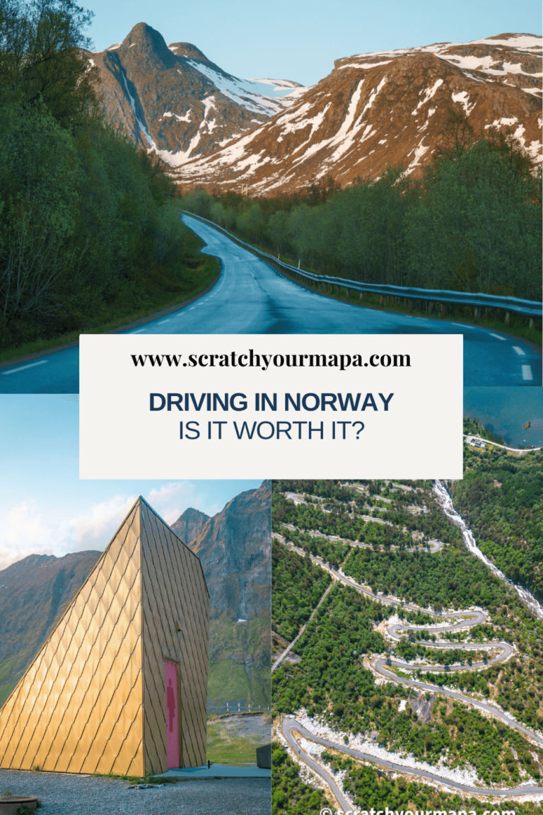 A Complete Guide to Driving in Norway - Scratch your mapa