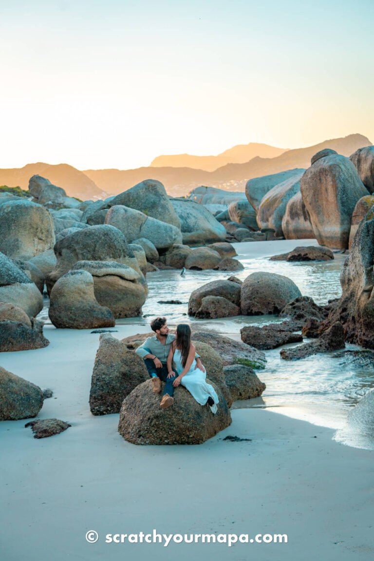 Penguin Beach in Cape Town: A Must-Visit Guide to Boulders Beach - Scratch your mapa