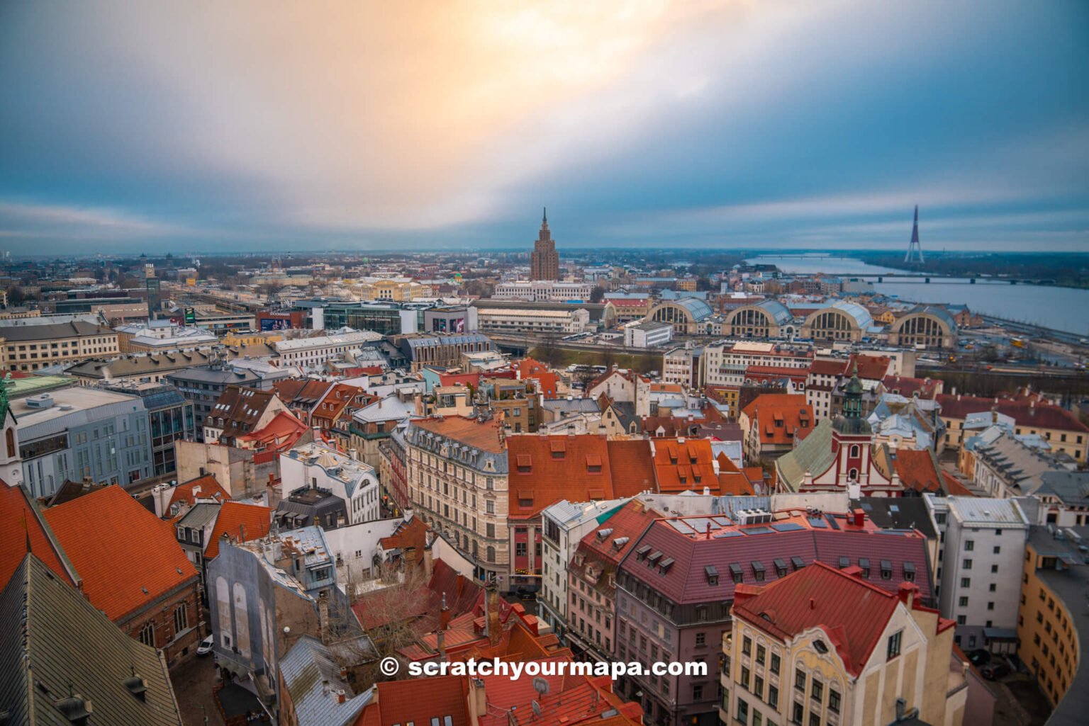 25 Ways to Enjoy Riga in Summer - Scratch your mapa