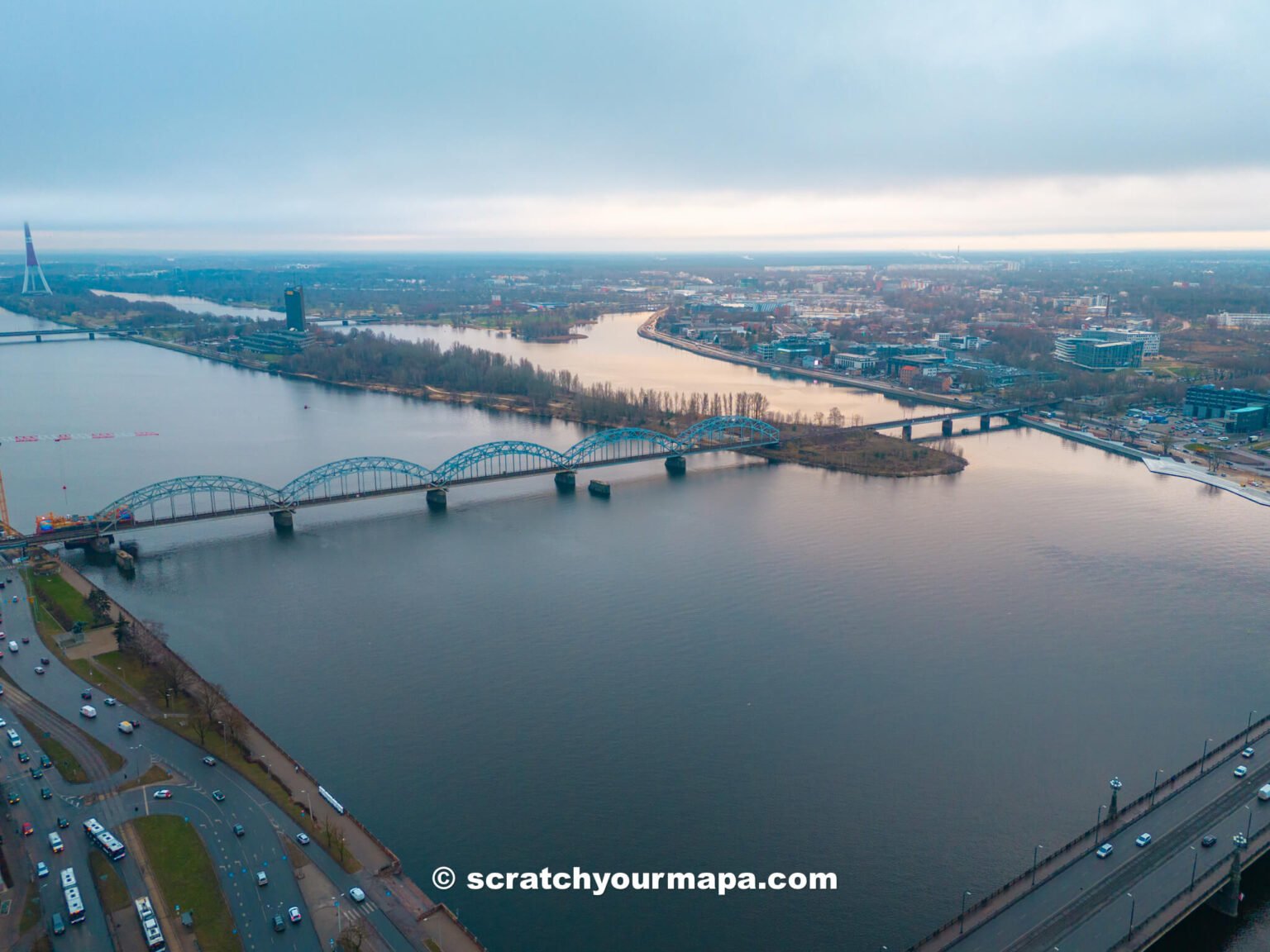 25 Ways to Enjoy Riga in Summer - Scratch your mapa