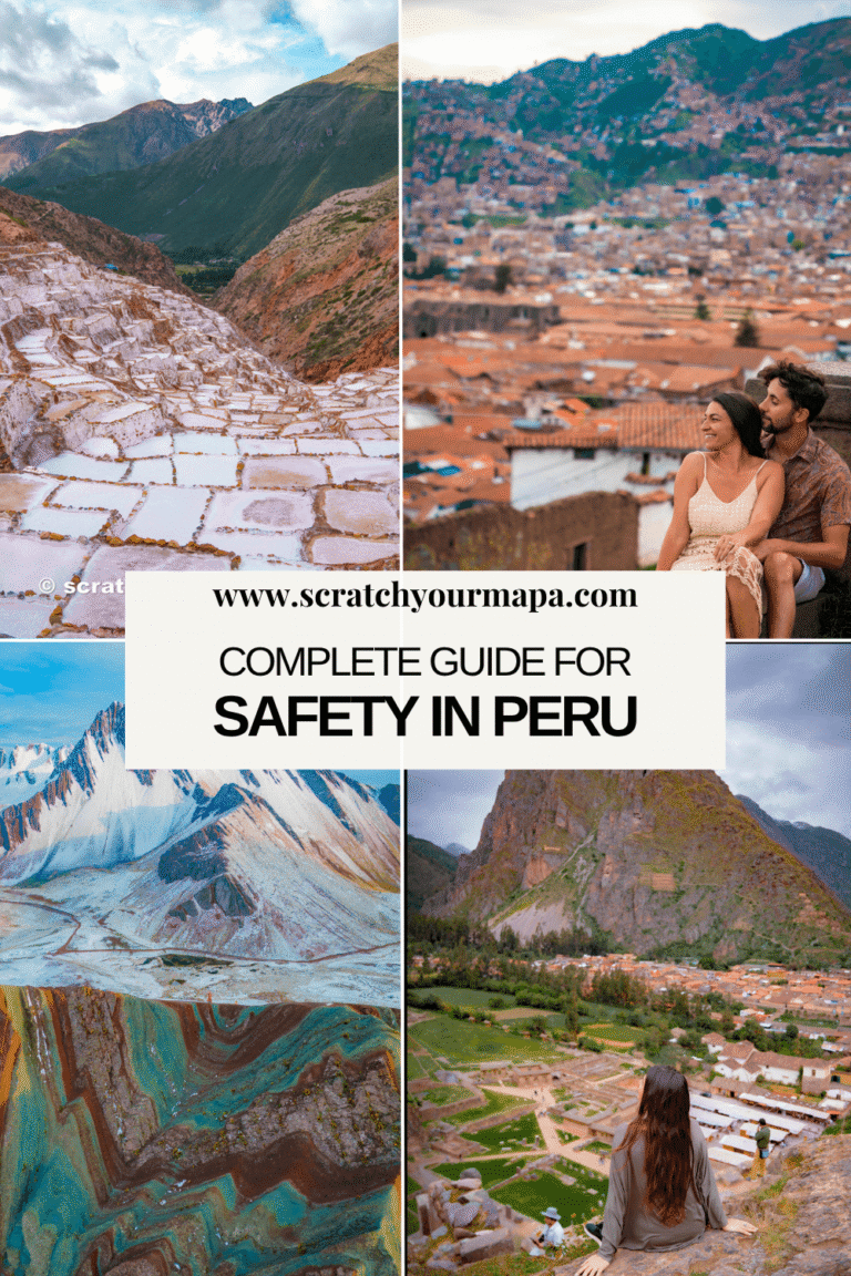 Is Peru Safe to Travel? Tips & Info for Tourists - Scratch your mapa