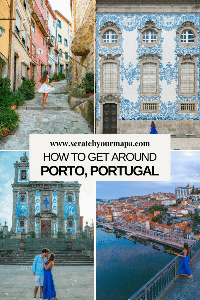 A Complete Guide for Getting Around Porto, Portugal - Scratch your mapa