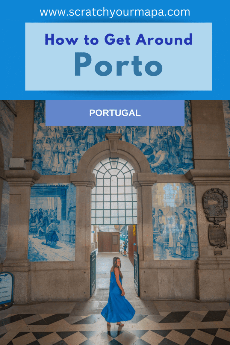 A Complete Guide for Getting Around Porto, Portugal - Scratch your mapa