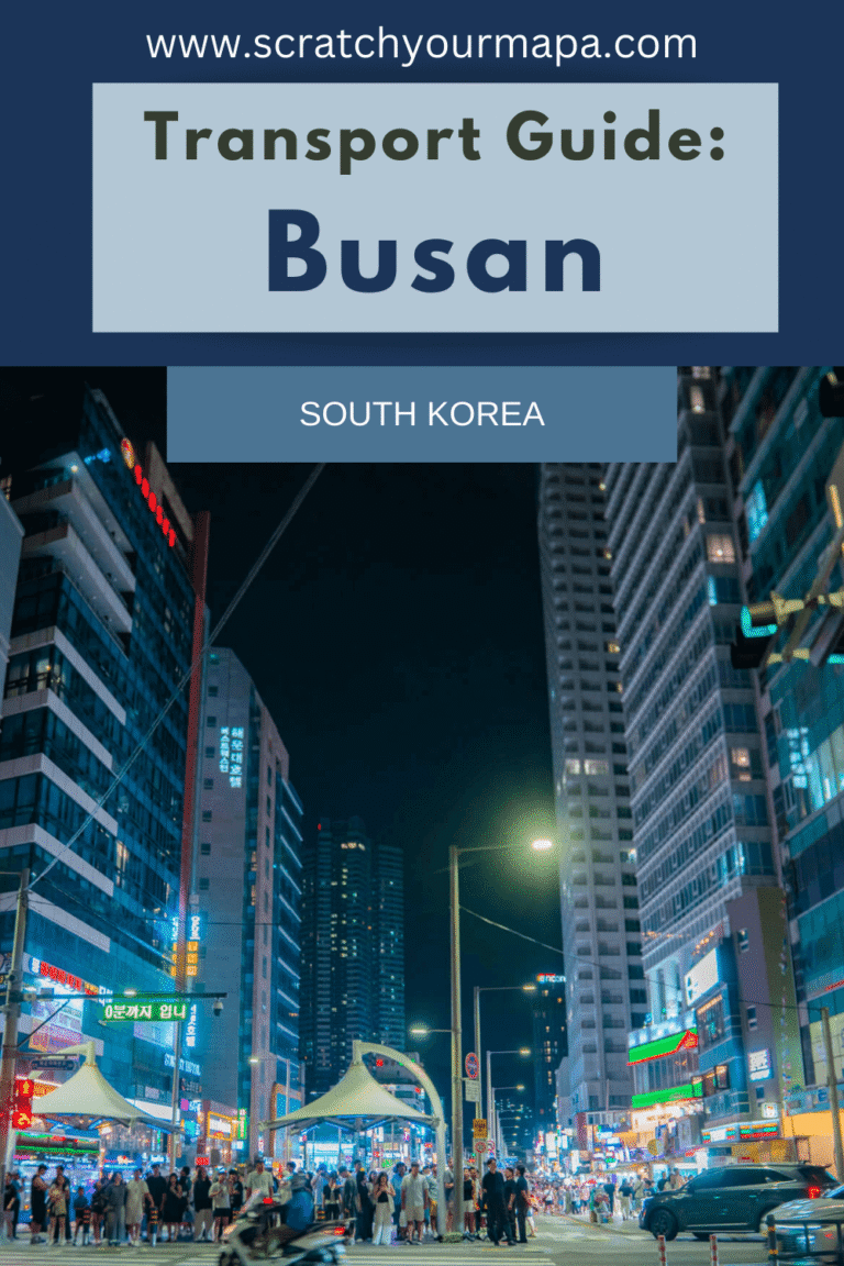 How to Get Around Busan: Comparing Transportation Options for Tourists ...